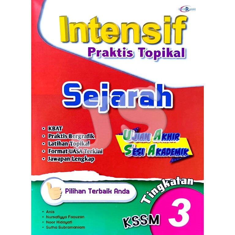 Intensif Praktis Topikal Tingkatan 1 2 3 Masteri Praktis Topikal Kssm