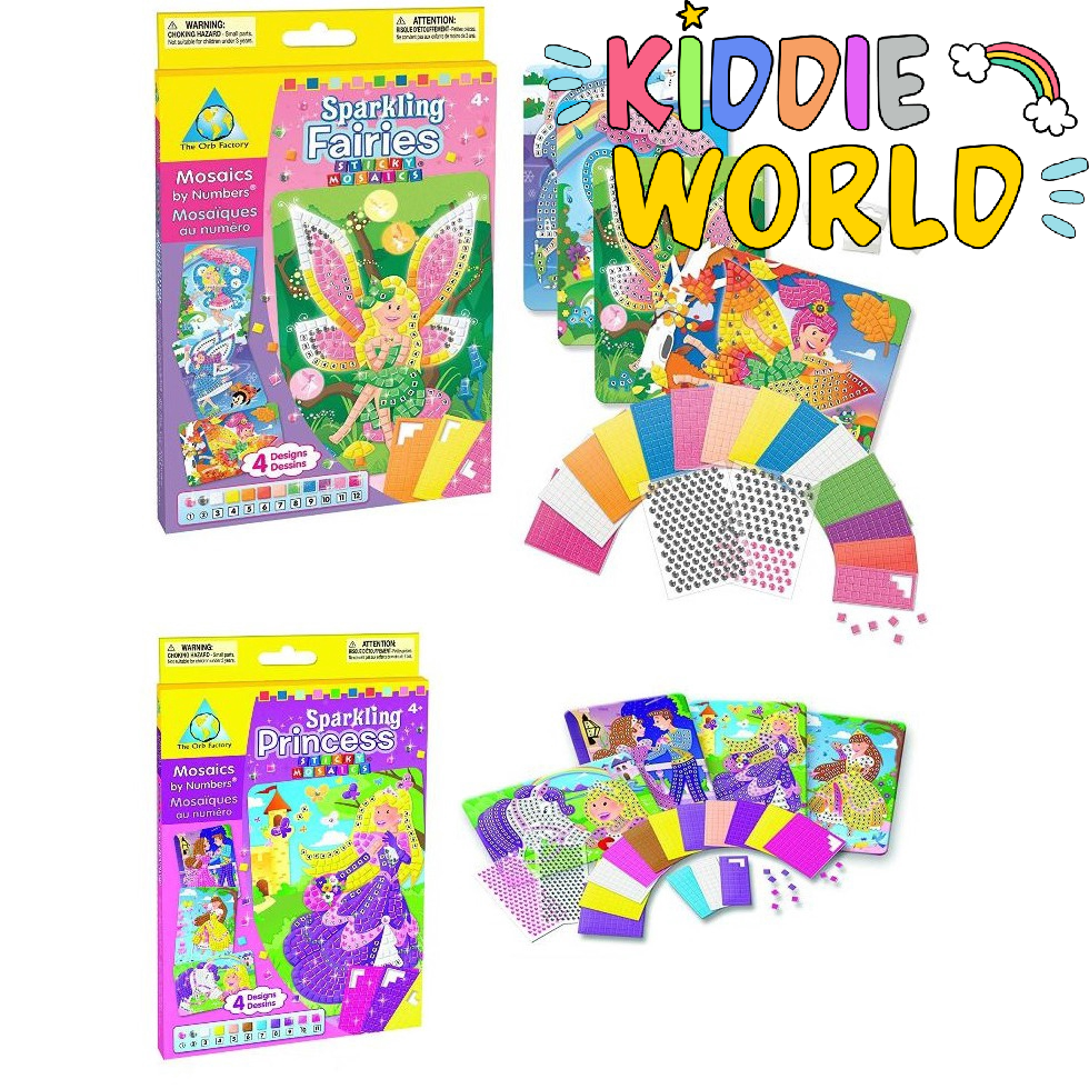 Sticky Mosaics Activity (4 IN 1) | Lazada