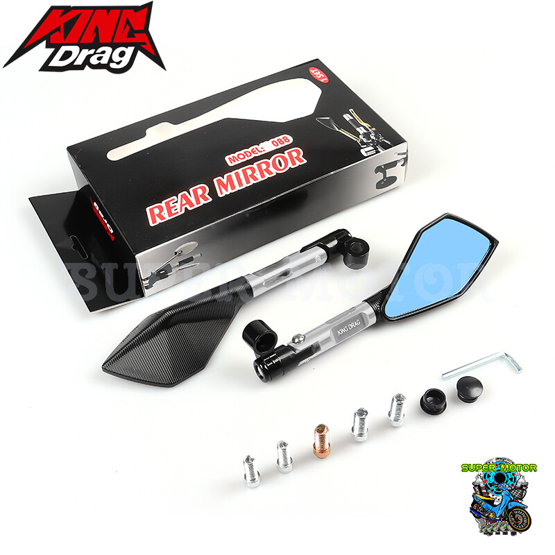 Original King Drag 2PCS Side Mirror Diamond Side mirror Set For Honda ...
