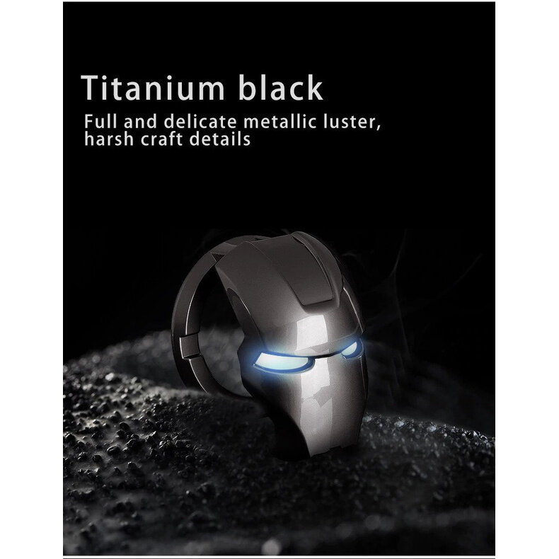 Iron Man Universal Car Engine Start Stop Push Button Switch Decorative ...