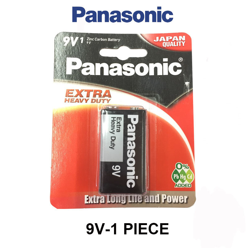 PANASONIC Original Extra Heavy Duty/Heavy Duty Battery / Bateri Panasonic AA / AAA / 9V / C / D ...