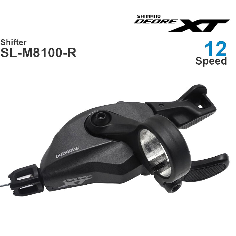 SHIMANO DEORE XT M8100 Shifter 2X12 Speed MTB SL-M8100-L SL-M8100-R ...