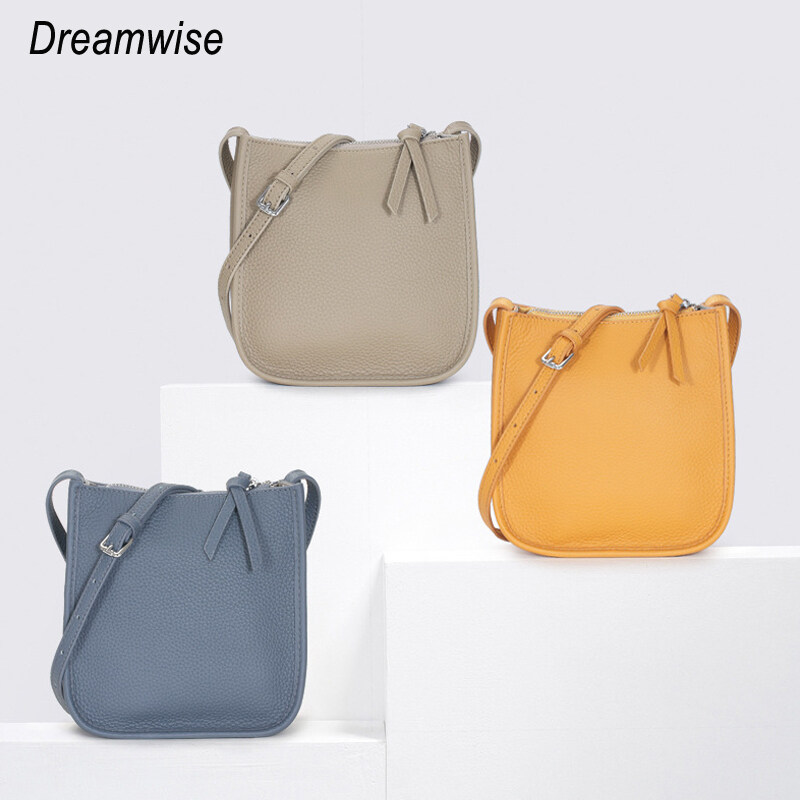 Dreamwise Shoulder Sling Bags For Women Korean Style New Genuine Cow