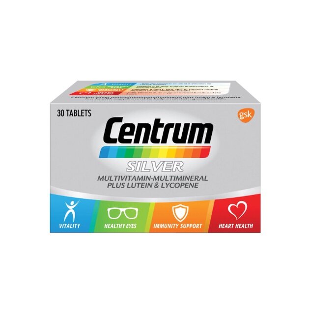 Centrum Silver Multivitamin | 30s / 2x30s / 2x100s | Lazada