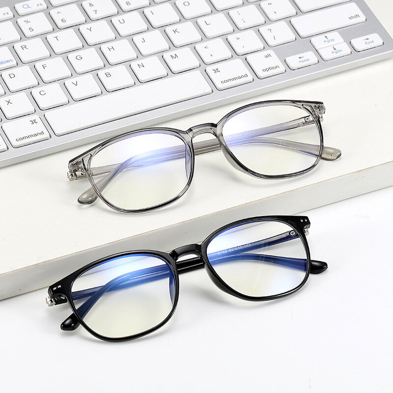 Blue Light Block Computer Glasses UV400 UVB UVA Anti Blue Ray Vintage ...