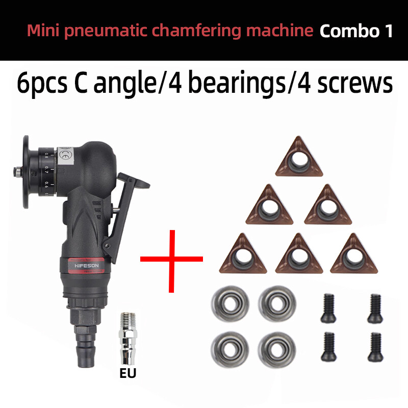 HIFESON Pneumatic Chamfering Machine Chamfering Tool Air Mini Grinder ...