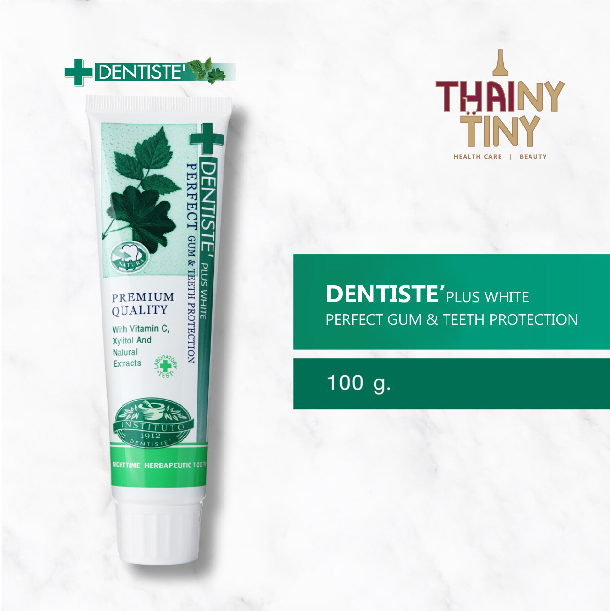 【READY STOCK】DENTISTE' Plus White Nighttime Toothpaste Tube 100G | Lazada