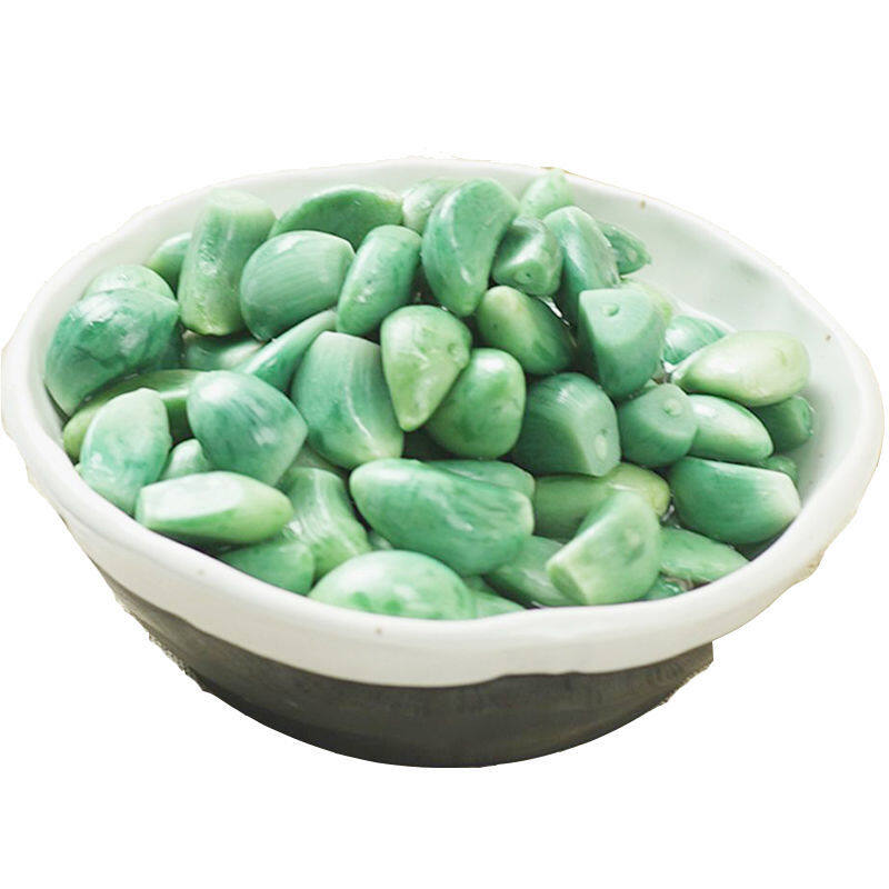 ZEJUN Jade Laba Garlic Green Garlic Vinegar ดอง กระเทียม กระเทียม 500g ...