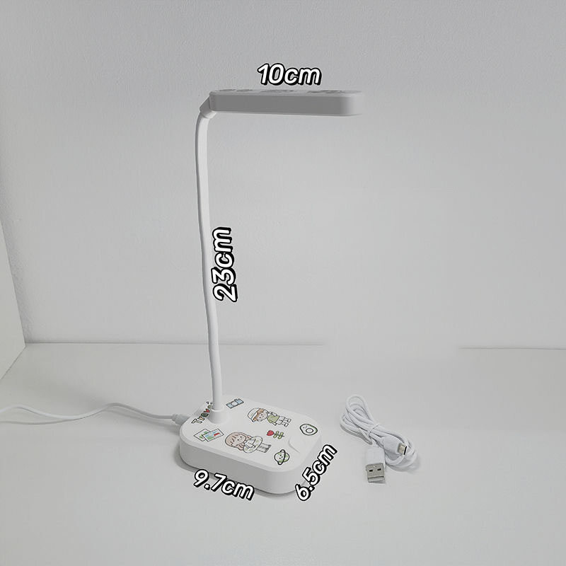 YEYA นักเรียนป้องกันดวงตาโคมไฟขนาดเล็ก UBS Plug-In ไฟกลางคืนห้องนอนโต๊ะ ...