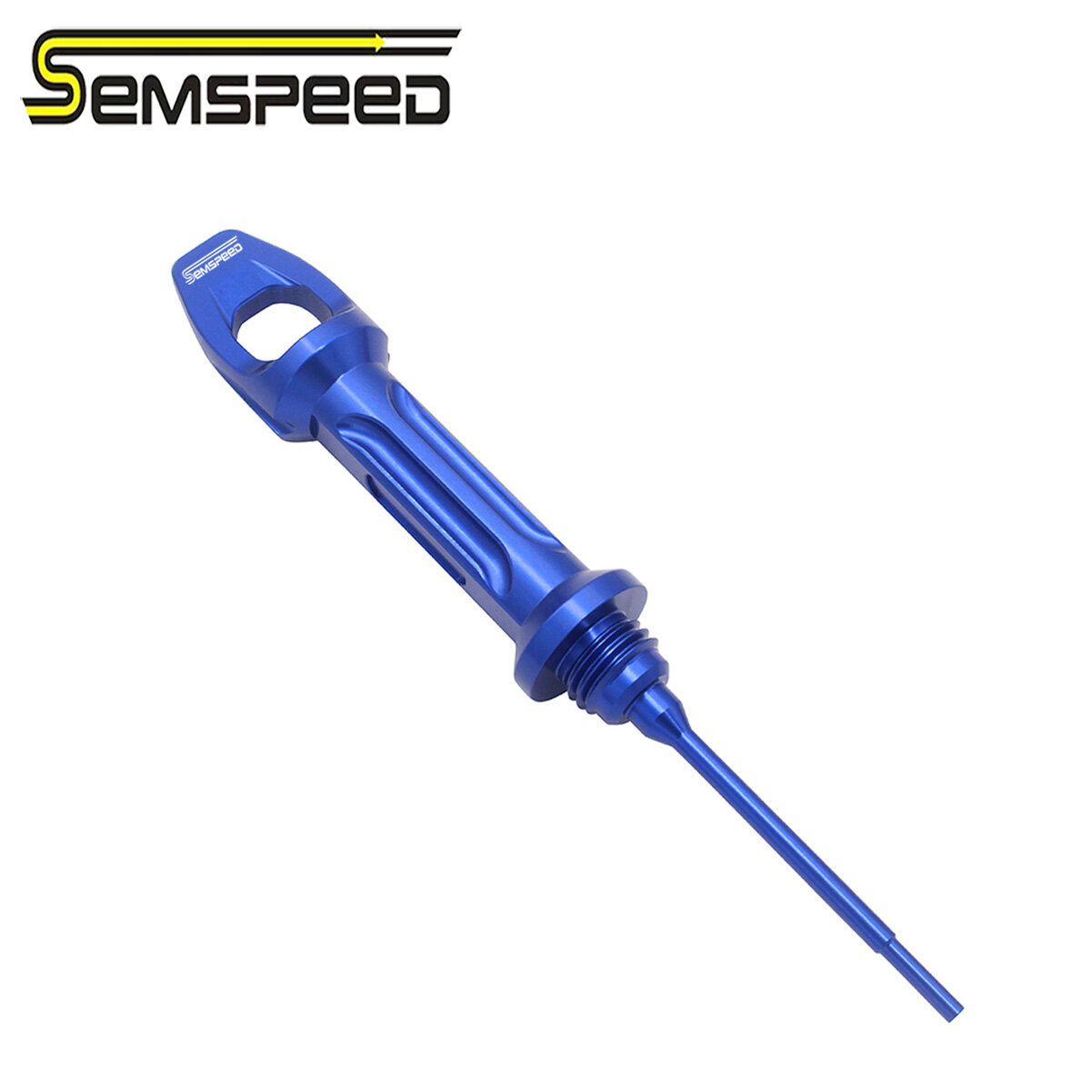 SEMSPEED Motorcycle CNC Engine Oil Level Guage Dipstick Measure For ...