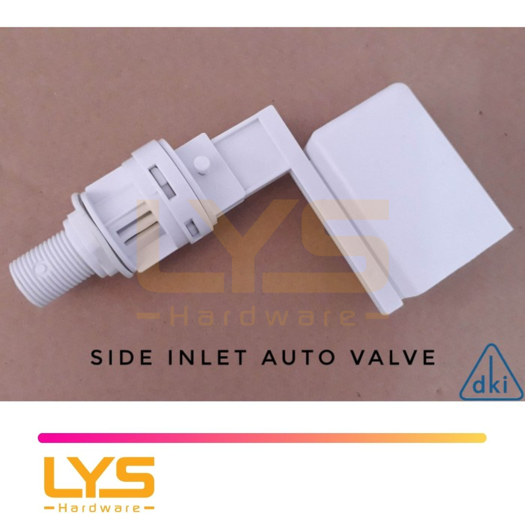 [LYShardware][DKI] Side Inlet Auto Float Valve - Adjustable Toilet PVC ...