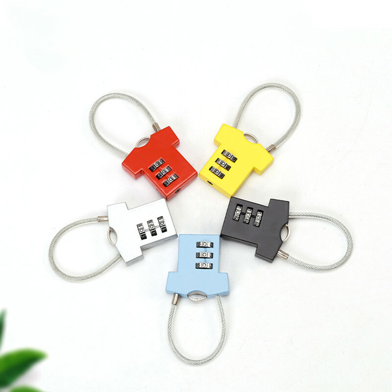 Heavy-duty Padlock Portable Travel Security Lock Mini Box Padlock Steel ...