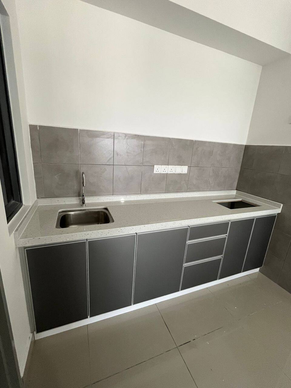 ACP Aluminium Kitchen Cabinet Custom made cabinet | Lazada