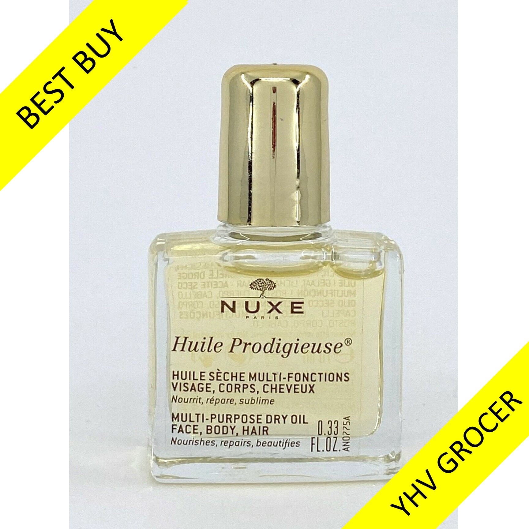 NUXE Huile Prodigieuse Seche Multi Purpose Dry Oil 10ml - Special Price | Lazada
