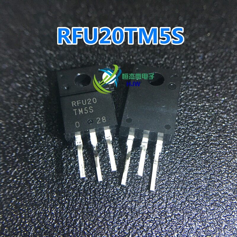 5pcs RFU20TM5S TO-220F FU20TM5S FU20 RFU20 TM5S TO220F LCD Plasma Tube ...