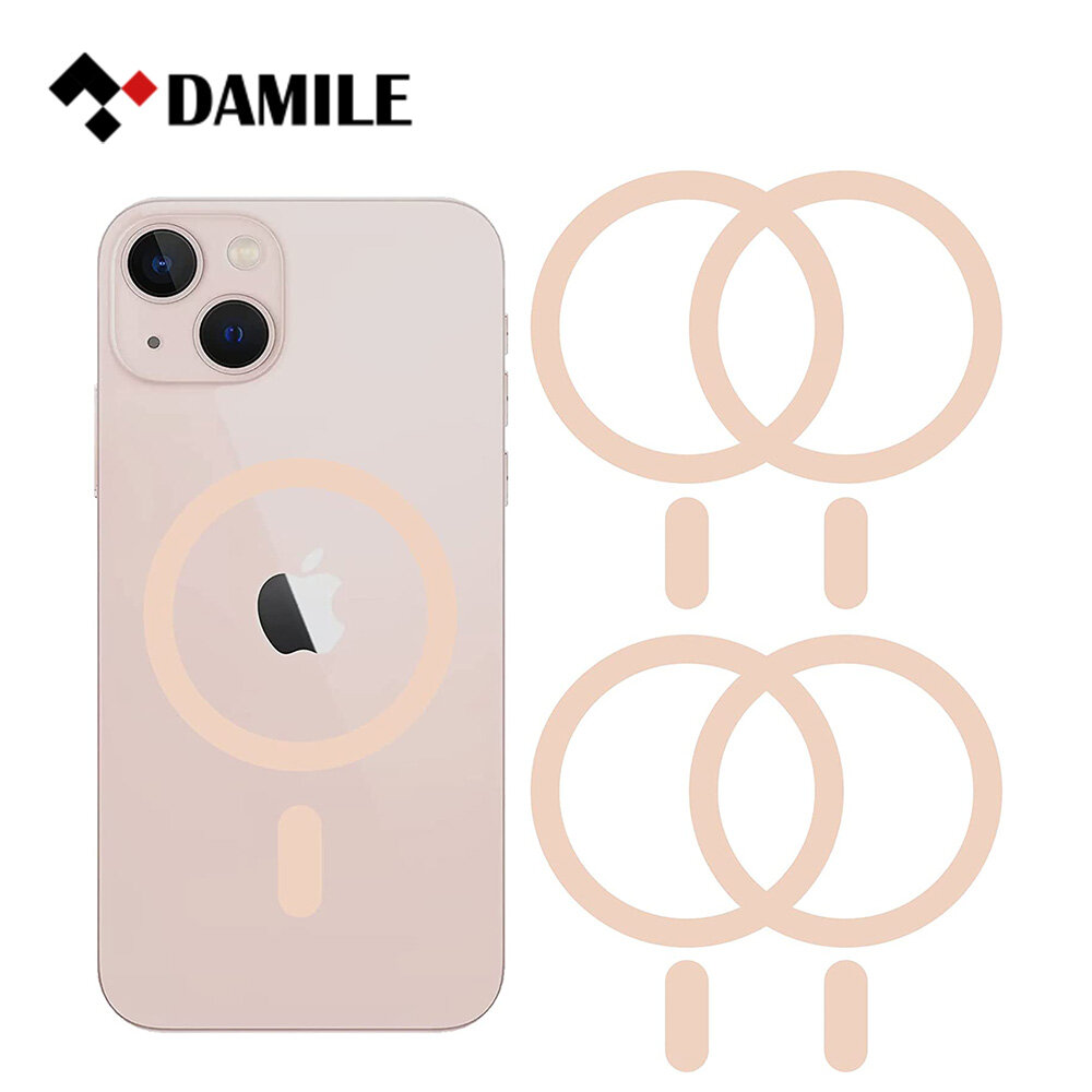 DAMILE TP10 Adhesive Metal Ring Sticker for Magsafe Wireless Charging ...