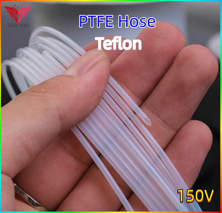 Heat Resistant PTFE Hose L-type Teflon tube 150V white Polytetrafluoroethylene Capillary (5/10 ...