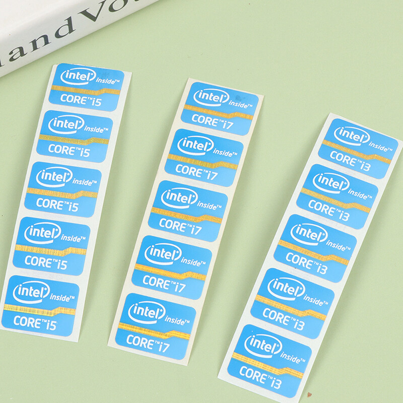 Xiong Ultrabook Performance Label Sticker Laptop Logo Sticker Intel ...