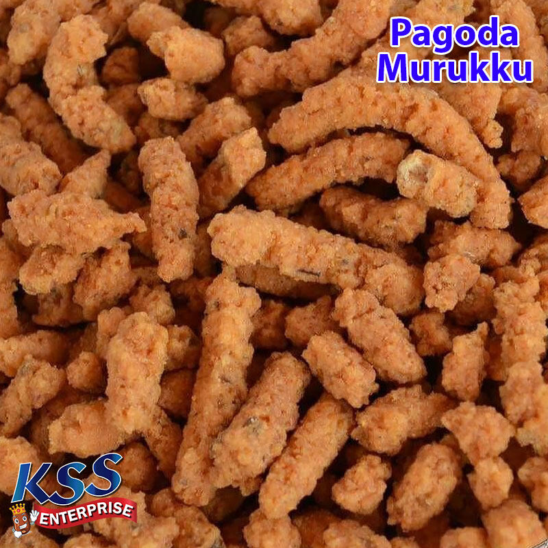 K Snacks Pagoda Murukku Lembut 200g 400g 800g | Lazada