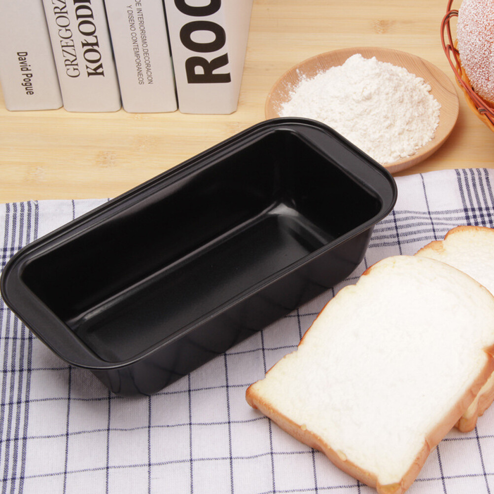 Rectangle Toast Mold Carbon Steel Baking Bread Pan Non-Stick Loaf Pan ...