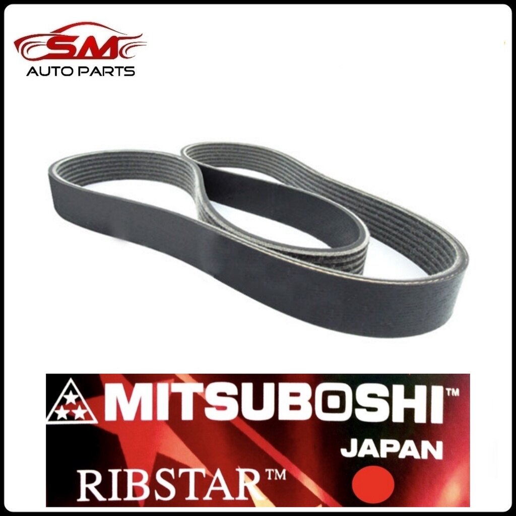 Original Mitsuboshi Fan Belt 6PK1735 - Perodua Alza ( Tali Kipas ) | Lazada