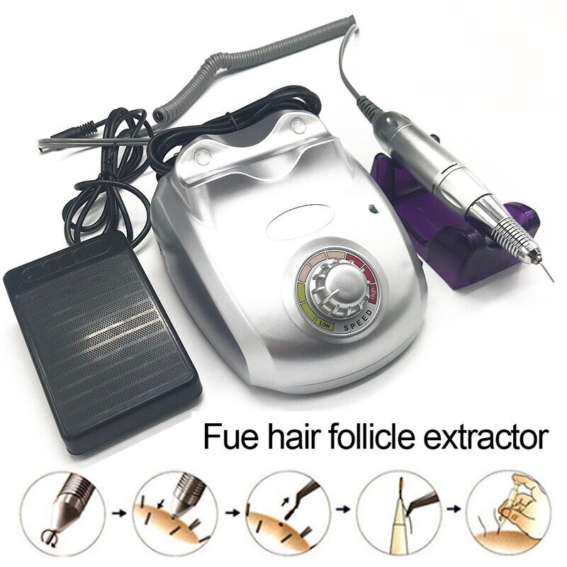 Fue Hair Transplanting Instrument FUE Hair Follicle Extraction Device ...