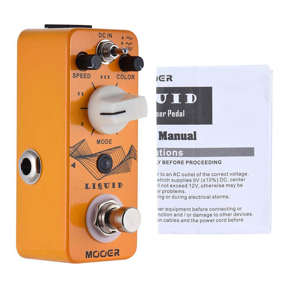（มีสินค้า）MOOER LIQUID Mini Digital Phaser Guitar Effect Pedal True ...