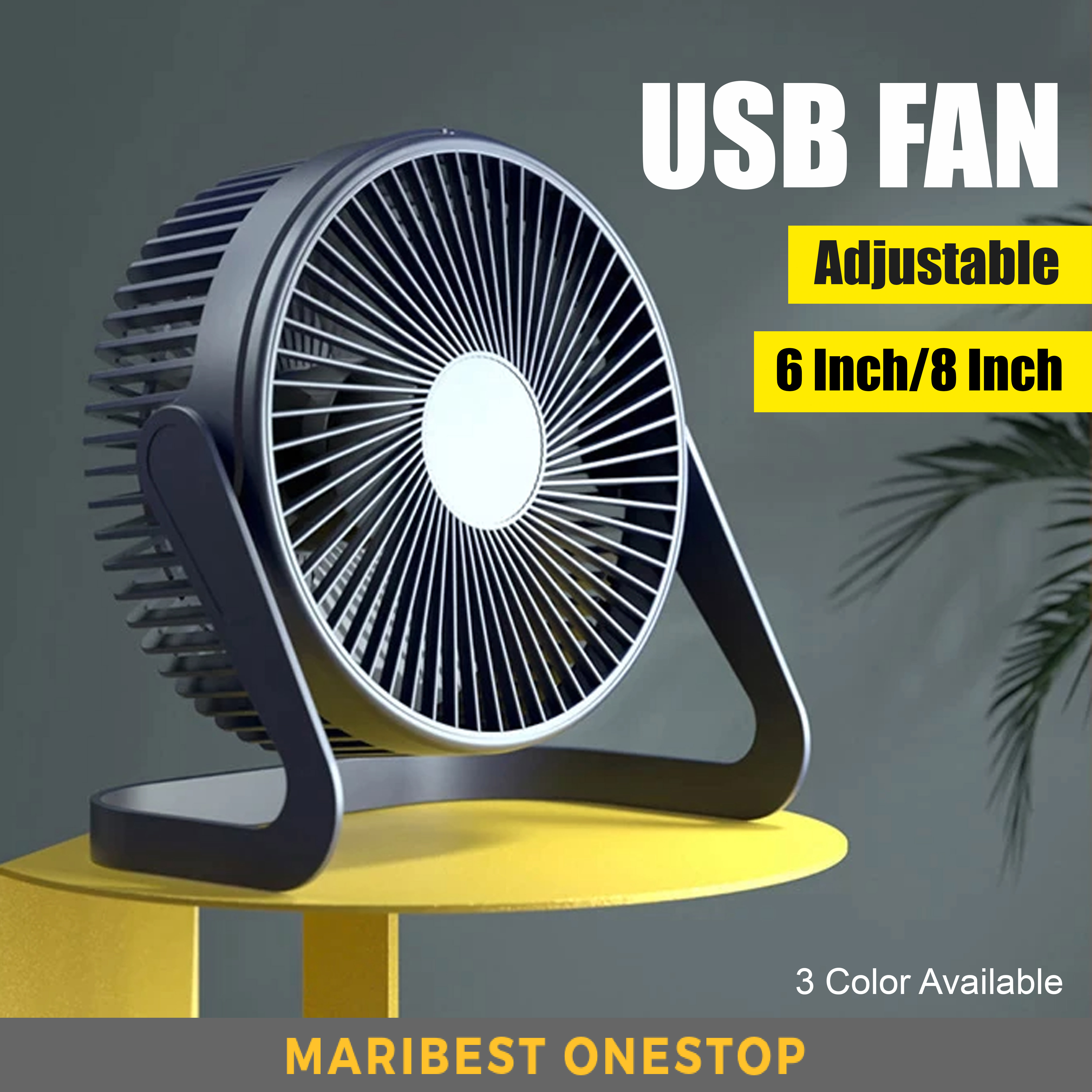 USB Fan Portable Fan Camping Fan Mini USB Desktop Fan Office Table Fan ...