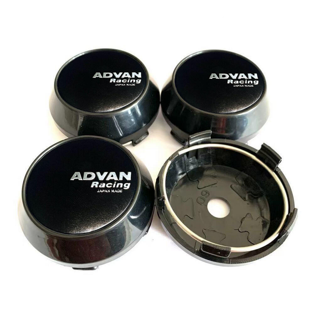 4pc 60mm/64mm/65mm/68mm/69mm ADVAN Center Cap ADVAN Racing Modified ...