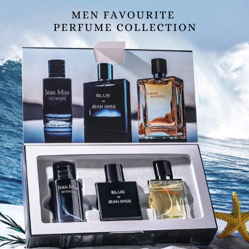 30ml x 3 Men Gift Perfume Set Body Spray Fragrance Long Lasting Scent ...