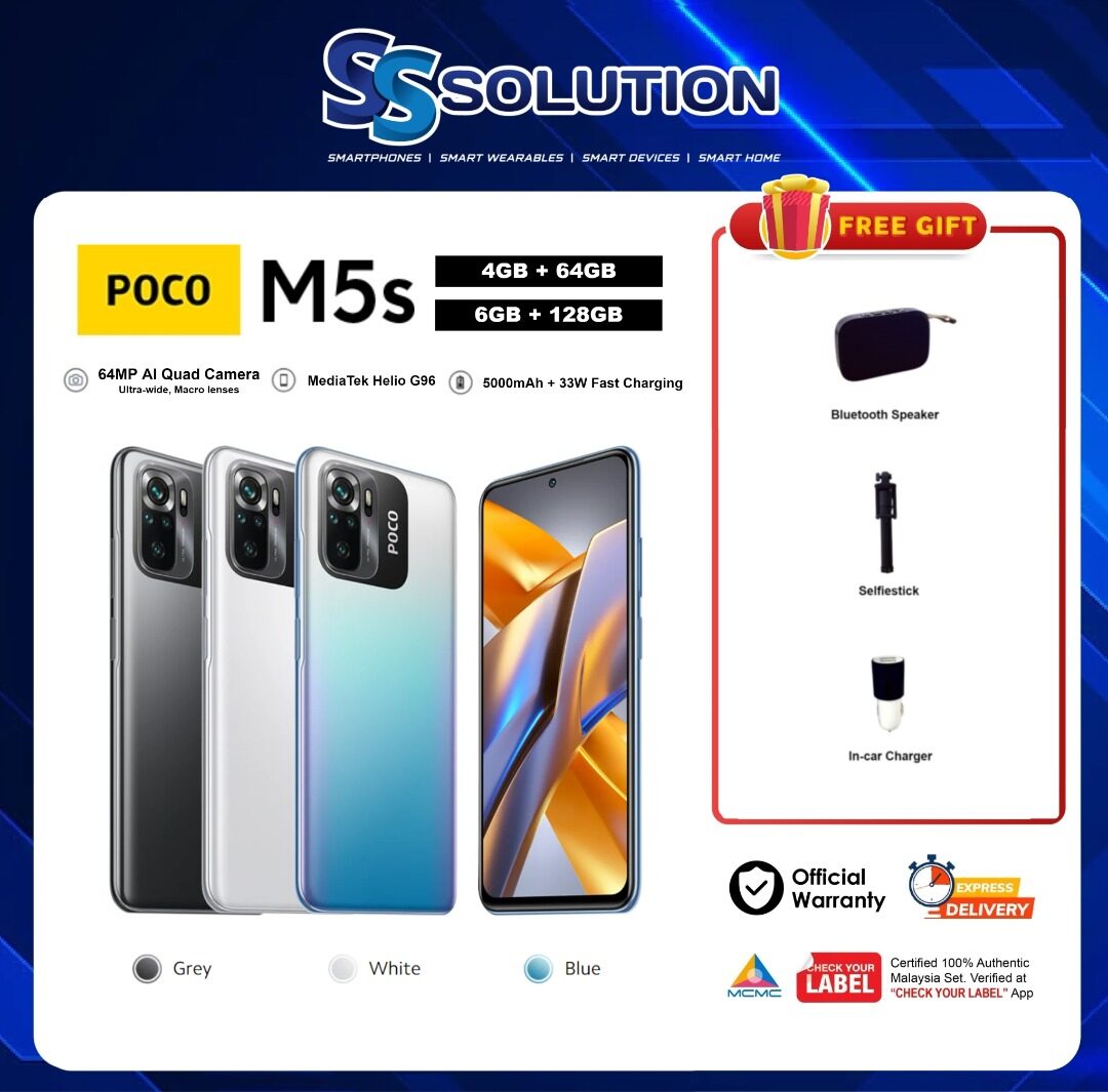 Poco M5s Price in Malaysia & Specs - RM679 | TechNave