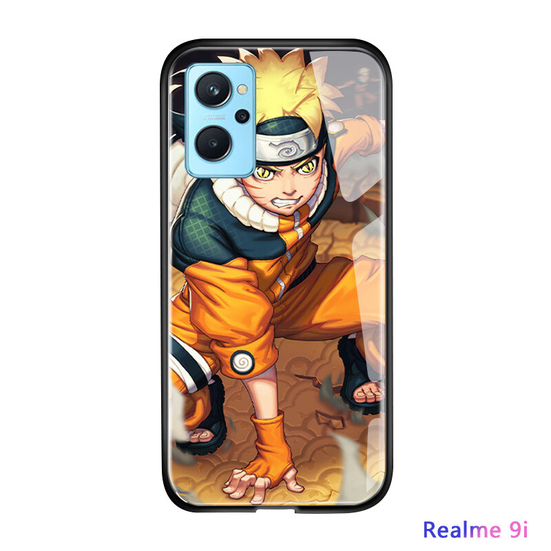 เคสโทรศัพท์สำหรับ Realme 9I 2022 RMX3491,เคสกระจกนิรภัยขอบนิ่มกันกระแทก ...