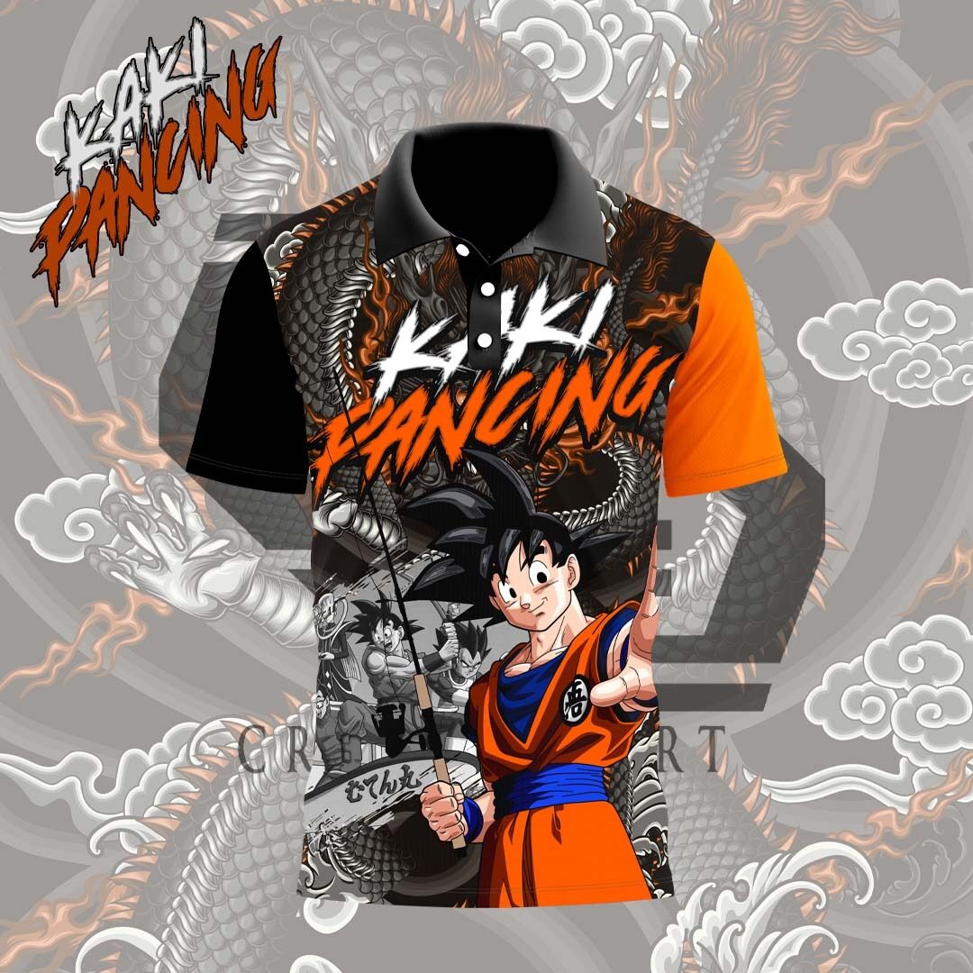 Tshirt Sublimation Kaki Pancing Fish On DragonBall Edition | Baju Kaki ...