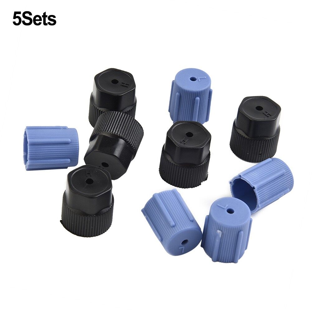 Parts AC System Charging Port Covers Air Conditioning Cap Car Fittings ...
