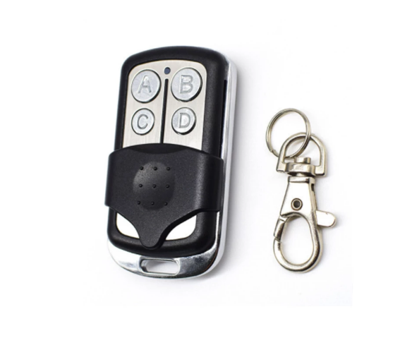 433MHZ copy 4-channel remote control metal clone wireless remote ...