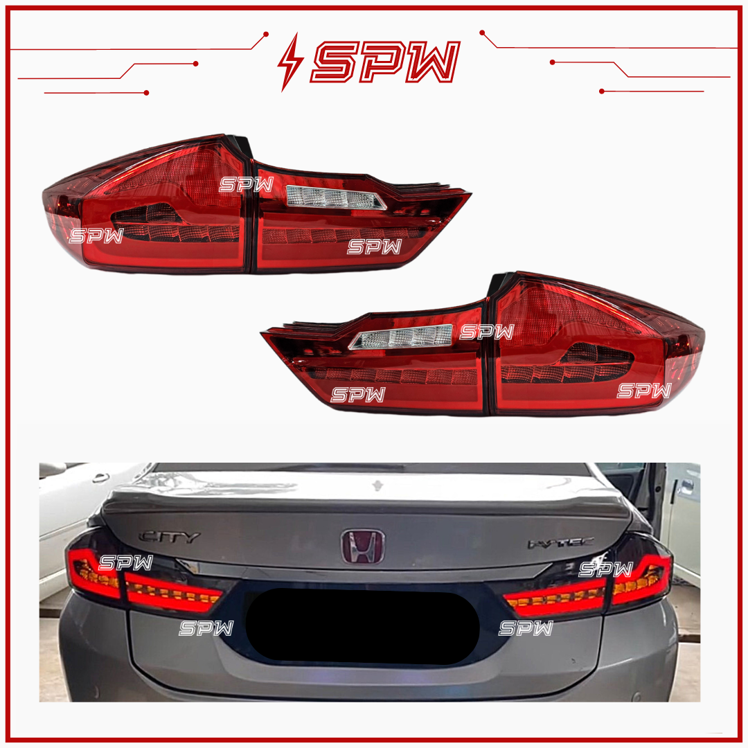 Honda City Tail Lamp Tail Light GM6 M3 BMW Design (2014-2019) LED ...
