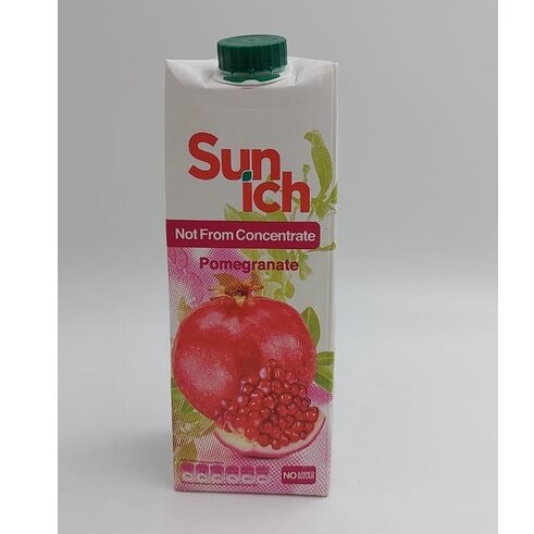 Sunich Pomegranate Juice 1 Liter 100% Natural ⛔NO ADDED SUGAR⛔ Jus ...