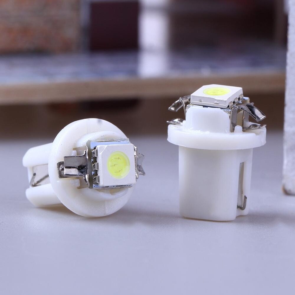 หลอดไฟ LED T5 B8.5D 5050 SMD สำหรับรถยนต์10ชิ้น - winnereco Official Store - ThaiPick