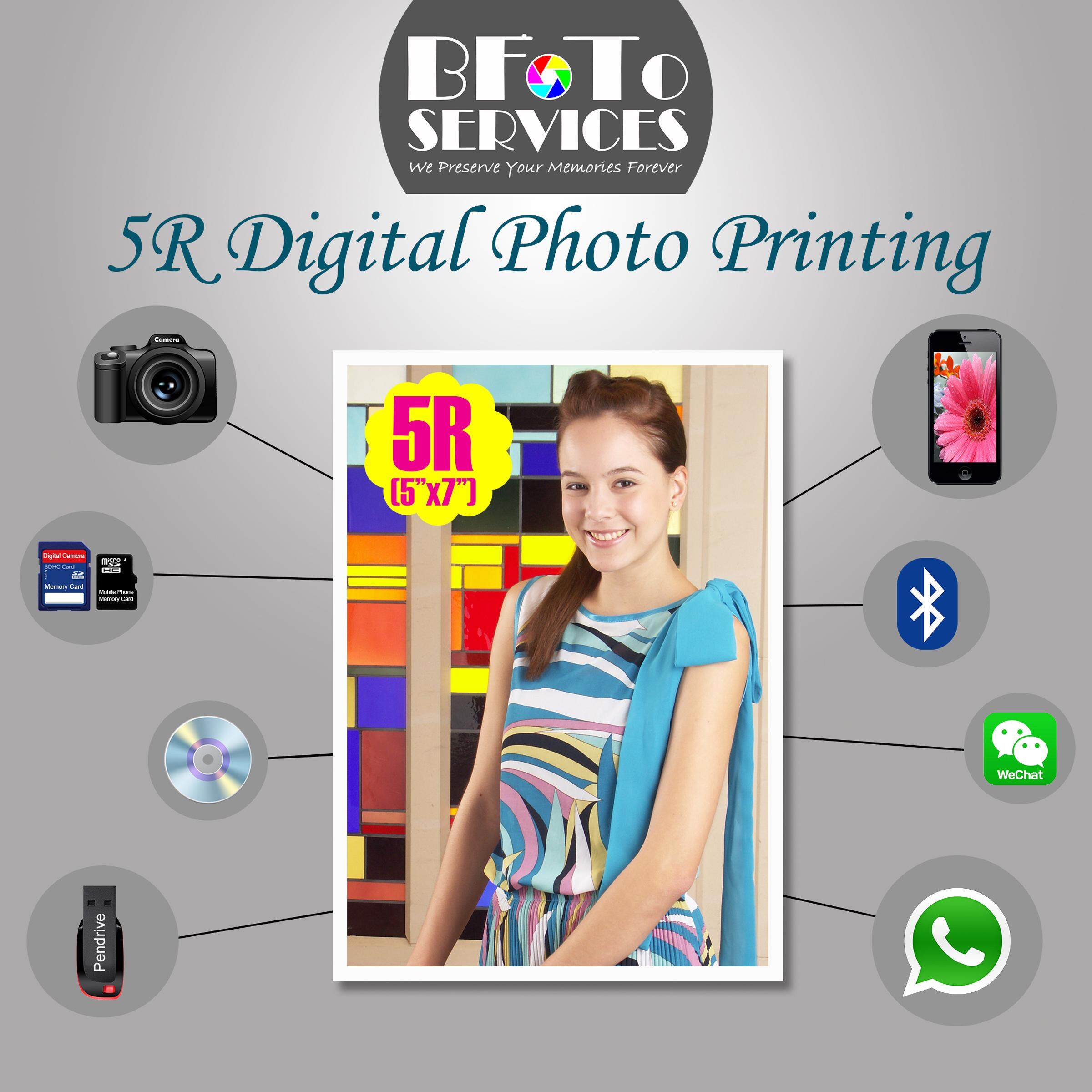 5R (5x7 Inch) Digital Photo Printing Services Cuci Gambar 5R (5x7 Inch ...