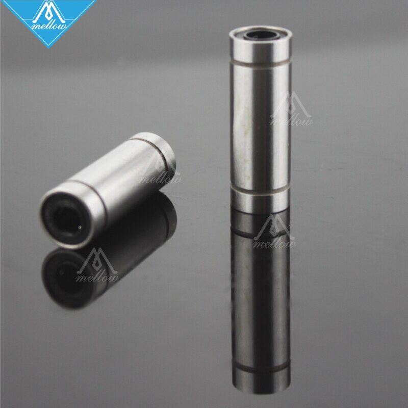 2ชิ้น/ล็อต LM8LUU LML8UU 8มม. 8X15X45มม. 8มม. แบริ่งเชิงเส้นบูชบุช ...