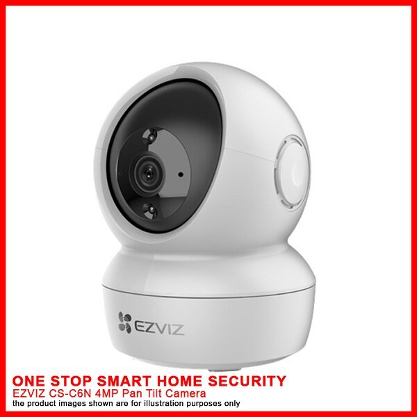 EZVIZ C6N 2K 4MP H.265 Smart Wi-Fi Pan & Tilt CCTV Camera CS-C6N-D0-8B4WF | Lazada