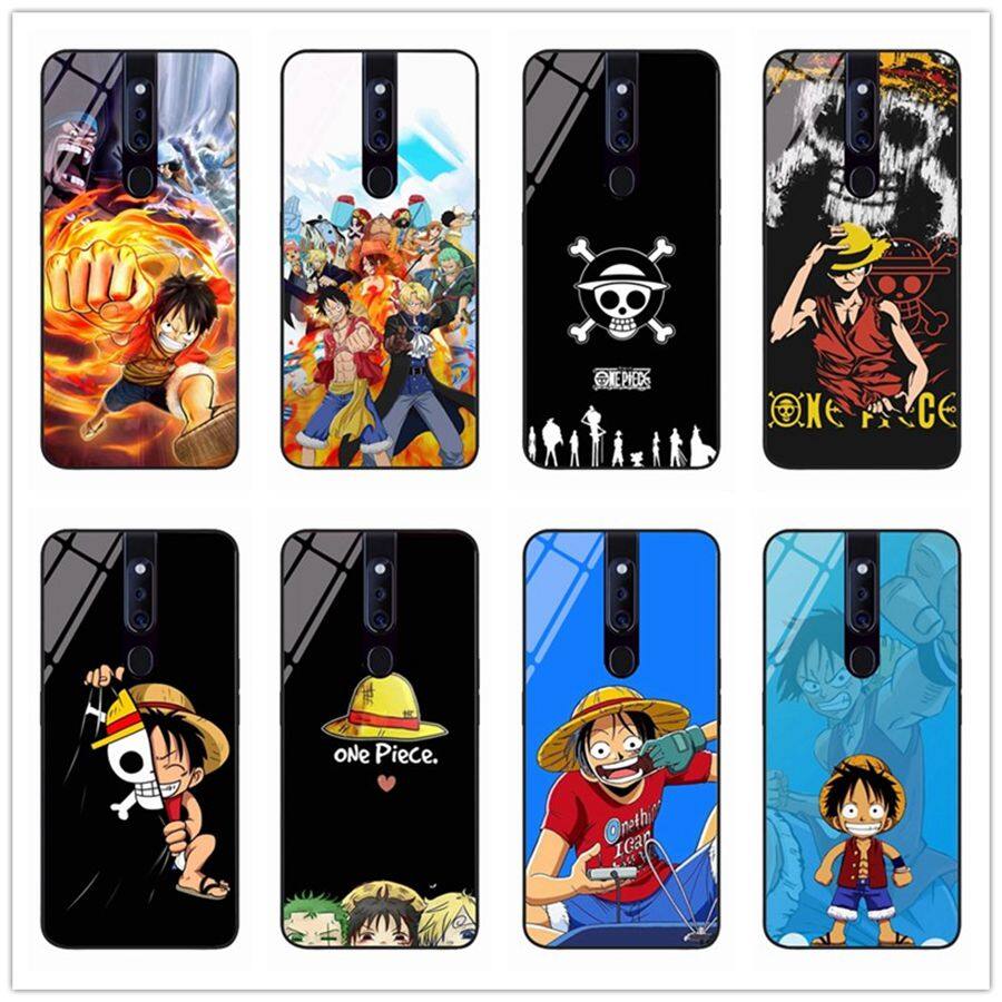 สำหรับ OPPO F11/A9 2019/AX9/F11 Pro OnePiece Luffy กระจกเทมเปอร์ Hard ...