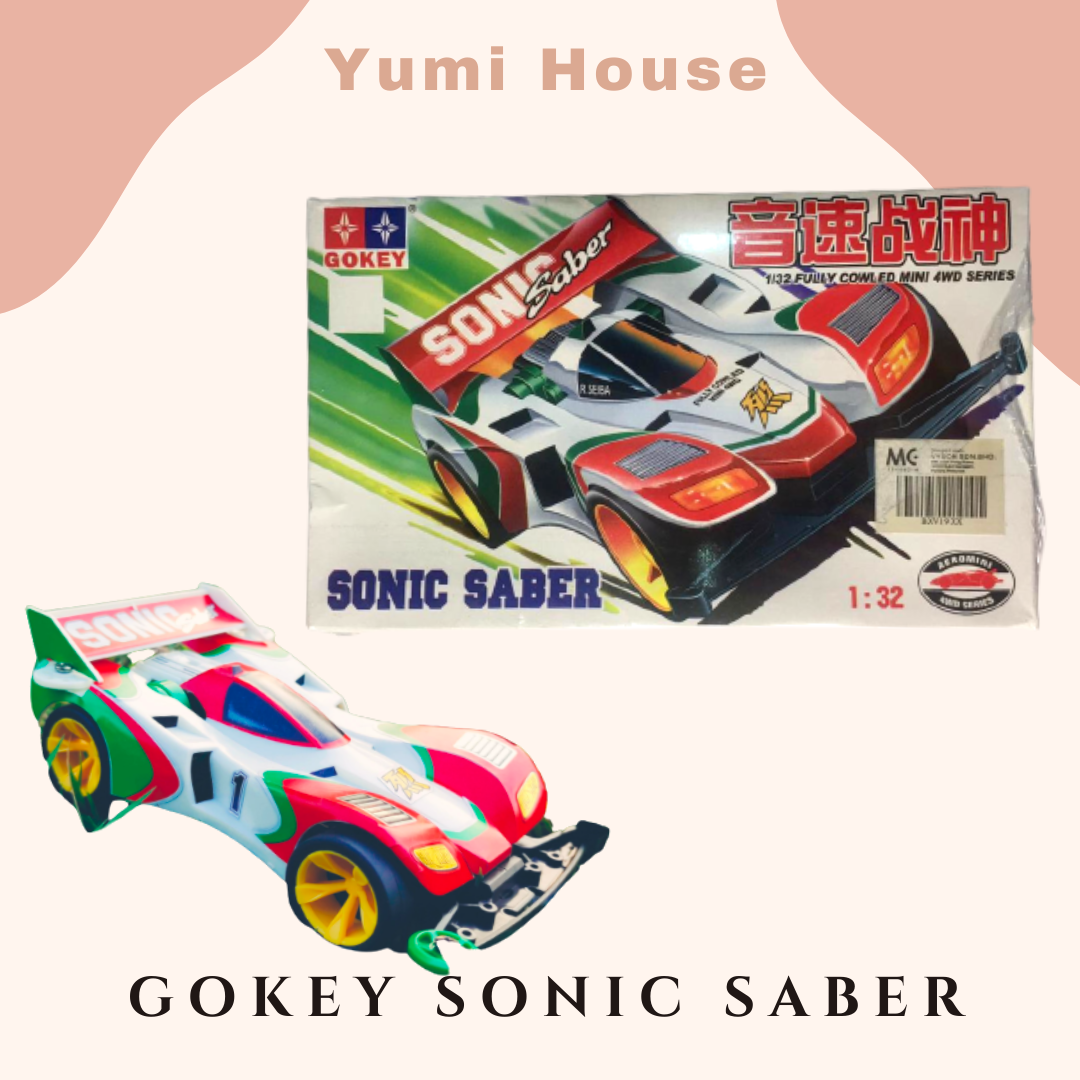【Malaysia Ready Stock】GOKEY Sonic Saber Aeromini 4WD Series 音速战神 | Lazada