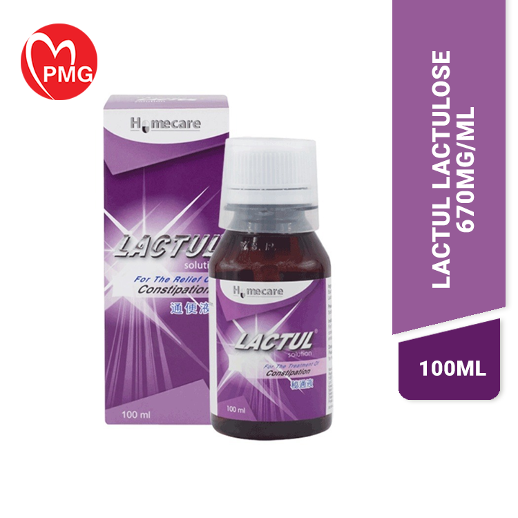[PMG PHARMACY] Lactul Lactulose 670mg 100ml | Lazada