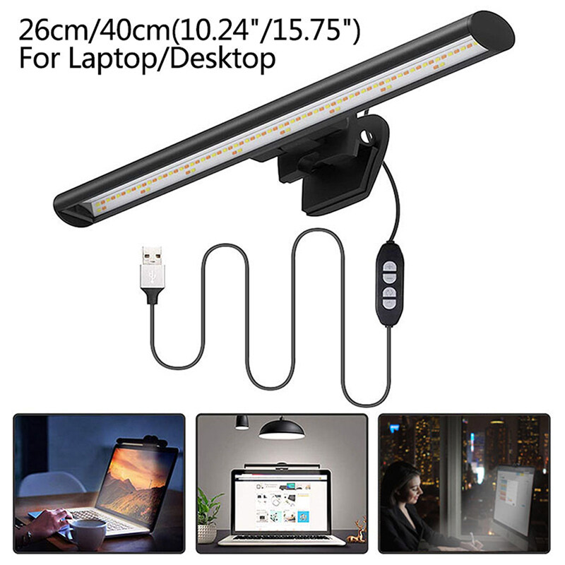 【Flash Sale】USB LED Dimmable Monitor Laptop Screen Light Bar Eye ...