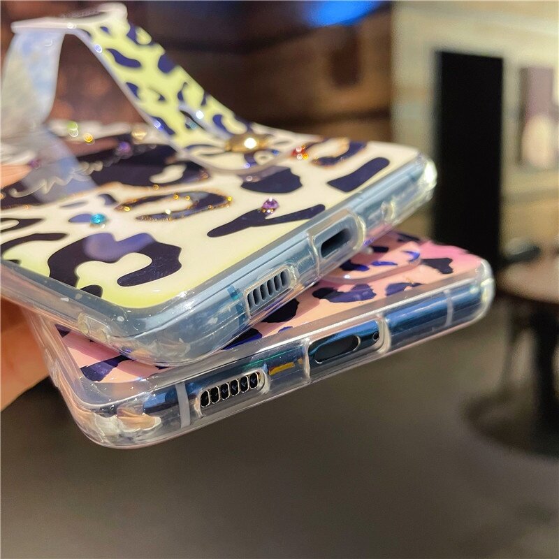 【2.2】สำหรับ Samsung Galaxy S21 S20 Plus Ultra S21FE S20FE S10 Plus หมายเหตุ20 Ultra ลายเสือดาว ...