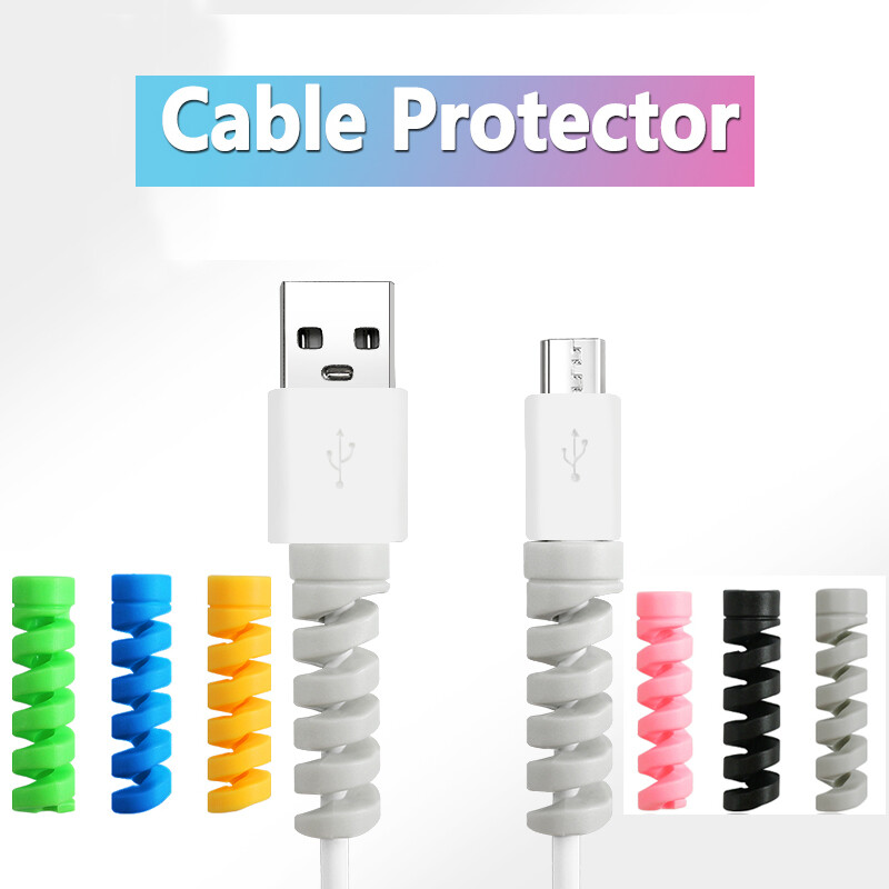 Bycasing Data Cable Protector ตัวป้องกันสายชาร์จสำหรับโทรศัพท์ที่ยึดสาย ...