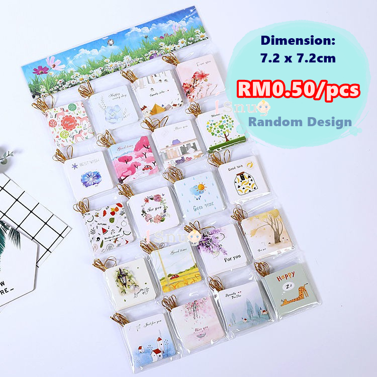 Greeting Card Birthday Card Wish Card Wedding Newborn Fullmoon Thank ...