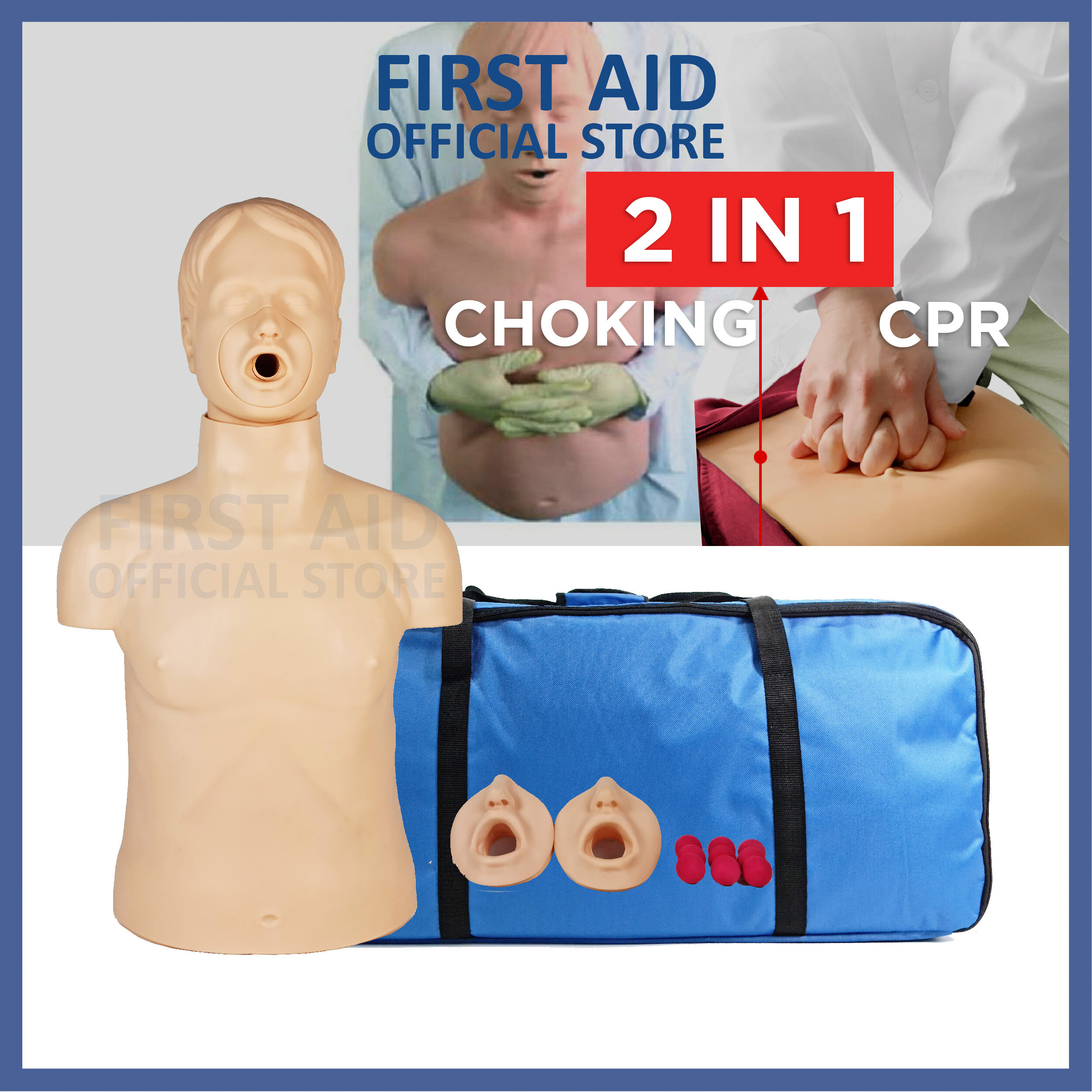 2 in 1 Adult CPR Manikin Choking Manikin Choking Charlie | Lazada