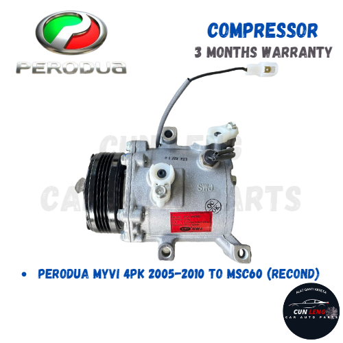 📣ORIGINAL📣 Perodua Myvi 1.3 (2005’-2010’) • Air Cond Compressor With ...